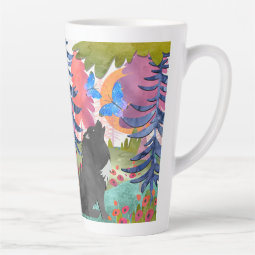 SINGING WITH ANGELS wrap around design mug | Zazzle