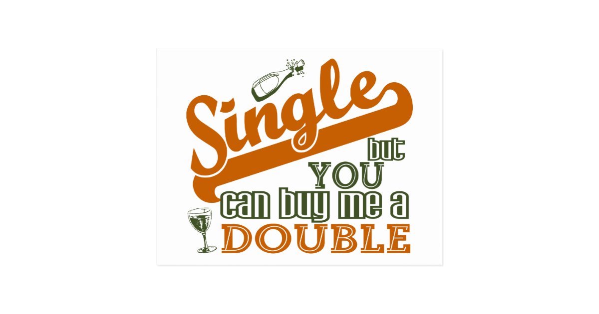 SINGLE custom postcard | Zazzle.com