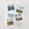 Single Photo Front | Travel Memories Photo Collage Holiday Card | Zazzle