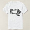 Single Speed Fixed Gear Bicycle T-Shirt | Zazzle
