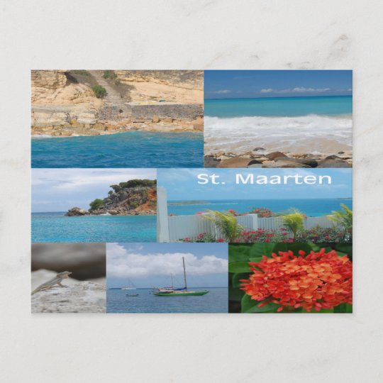 Sint Maarten - St. Martin Postcard | Zazzle.com