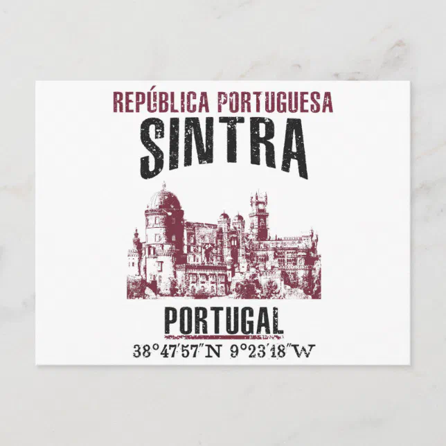 Sintra Postcard | Zazzle