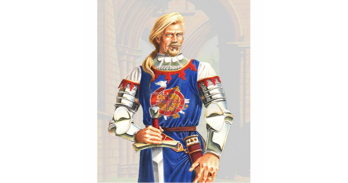 Sir Dinadan stand up Statuette | Zazzle