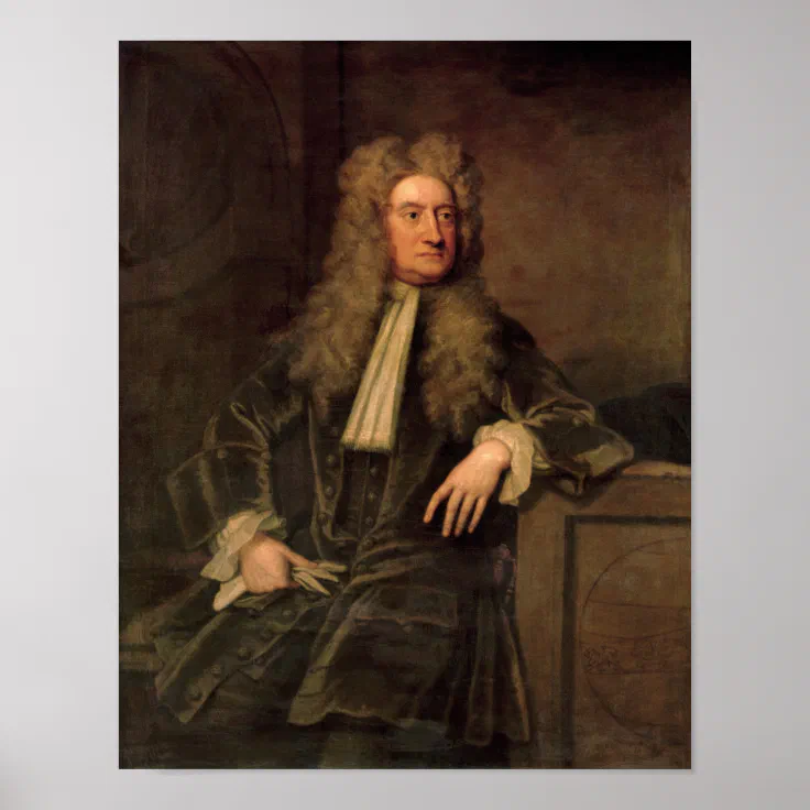 Sir Isaac Newton Poster | Zazzle