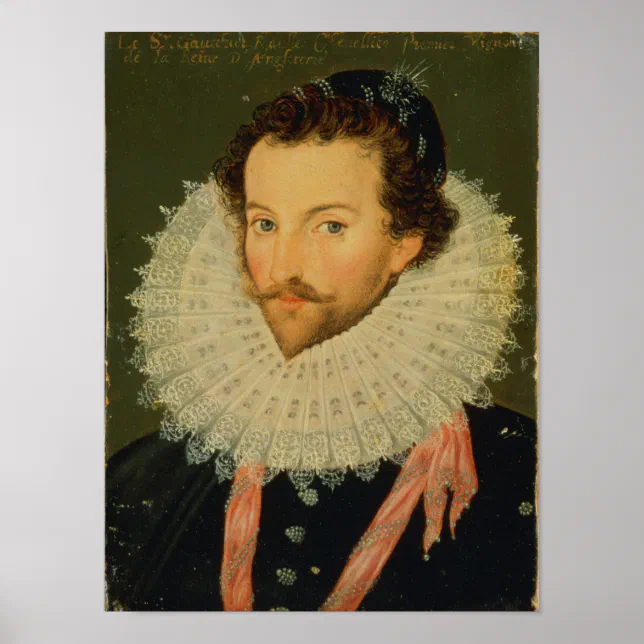 Sir Walter Raleigh 2 Poster | Zazzle