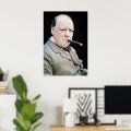 Sir Winston Churchill Poster | Zazzle