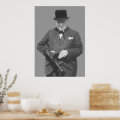 Sir Winston Churchill Poster | Zazzle