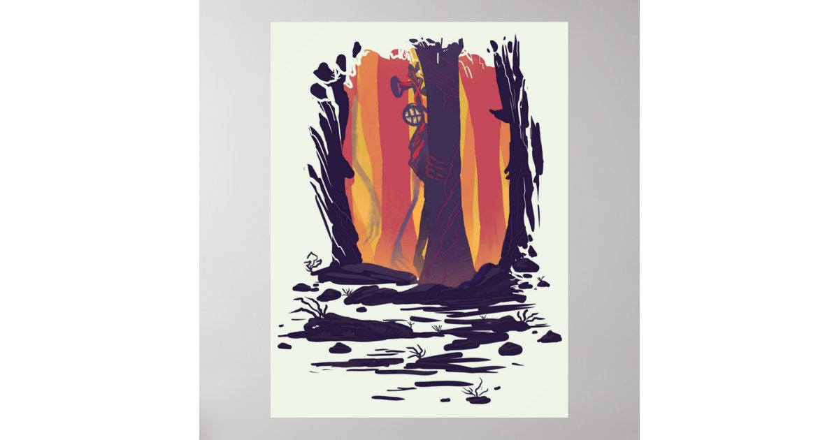 Siren Head Stalk Poster | Zazzle