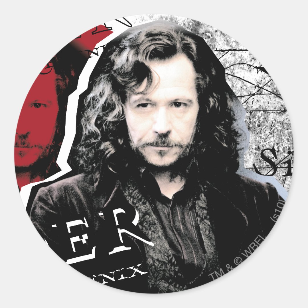 Sirius Black Classic Round Sticker | Zazzle