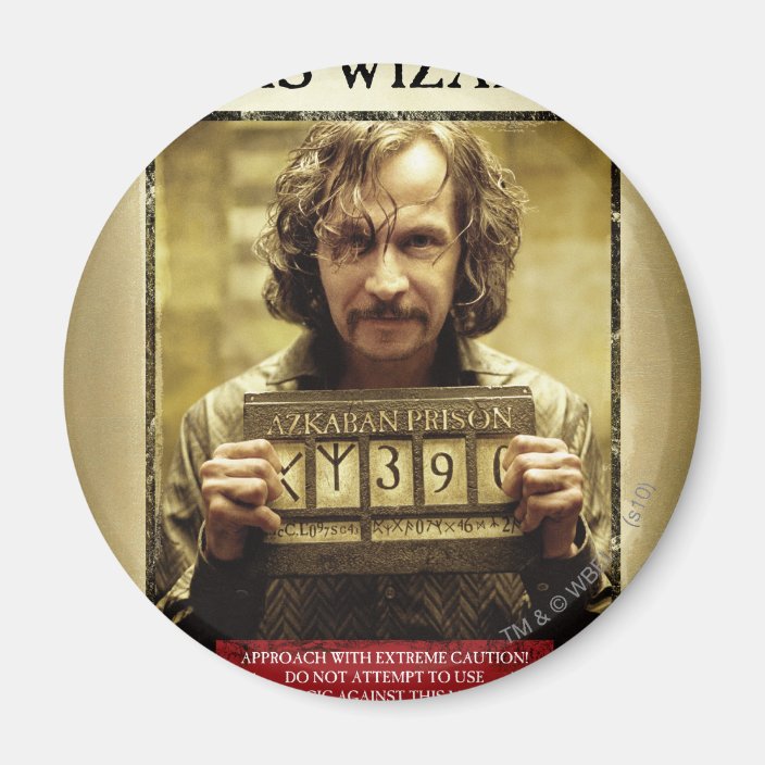 Sirius Black Wanted Poster Magnet | Zazzle.com