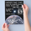Sirius Star & Earth, Planetarium Event Advertising Flyer | Zazzle