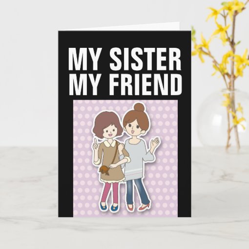 SISTER BIRTHDAY LOVE YOU GREETING CARDS | Zazzle