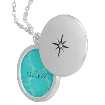 Sisters Locket | Zazzle
