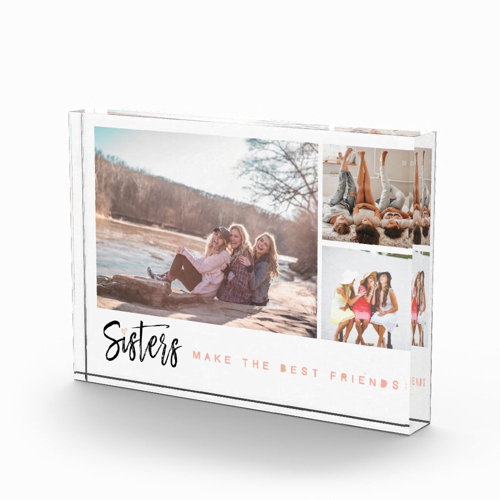 Custom Sisters Make the Best Friends Block Photo sold by Stale Maggot ...