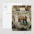 Sistine Chapel Ceiling, 1508-12 Postcard | Zazzle