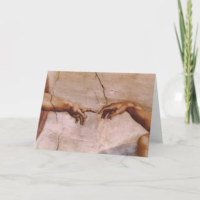 Sistine Chapel Ceiling Card | Zazzle