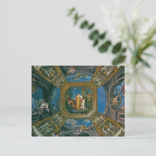 Sistine Chapel Ceiling Detail Postcard | Zazzle