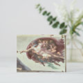 Sistine Chapel Ceiling Postcard | Zazzle