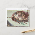 Sistine Chapel Ceiling Postcard | Zazzle