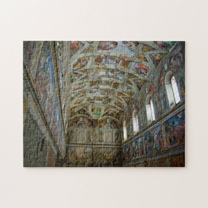 sistine chapel east jigsaw puzzle | Zazzle.com