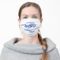 SISU face mask bravery tenacity strength | Zazzle