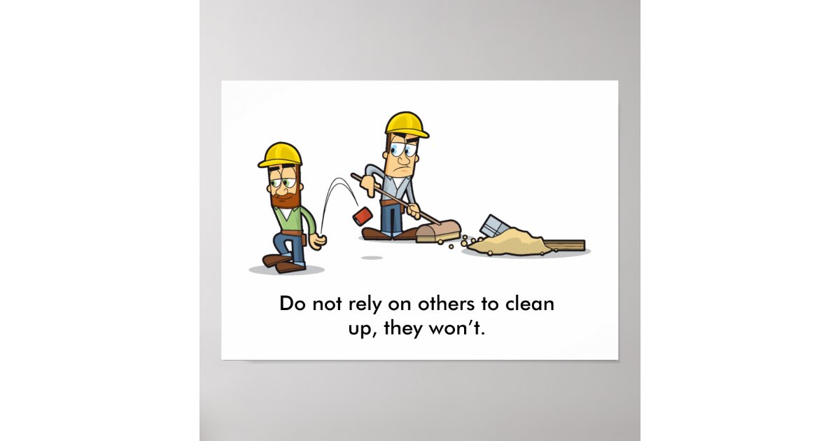 Site Housekeeping 002 Poster | Zazzle