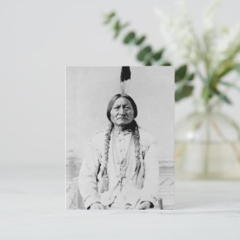 Sitting Bull Postcard | Zazzle