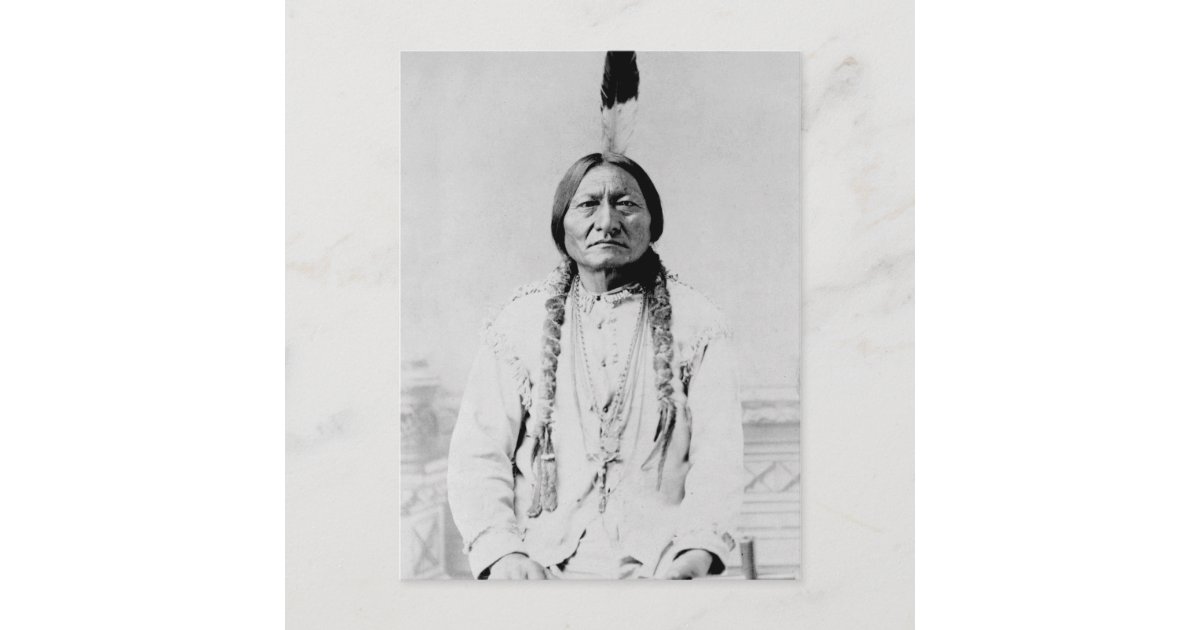 Sitting Bull Postcard | Zazzle