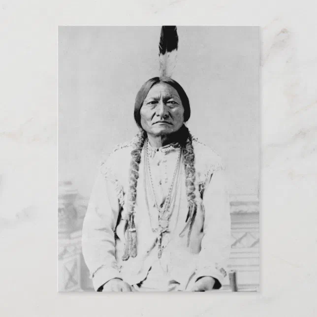 Sitting Bull Postcard | Zazzle
