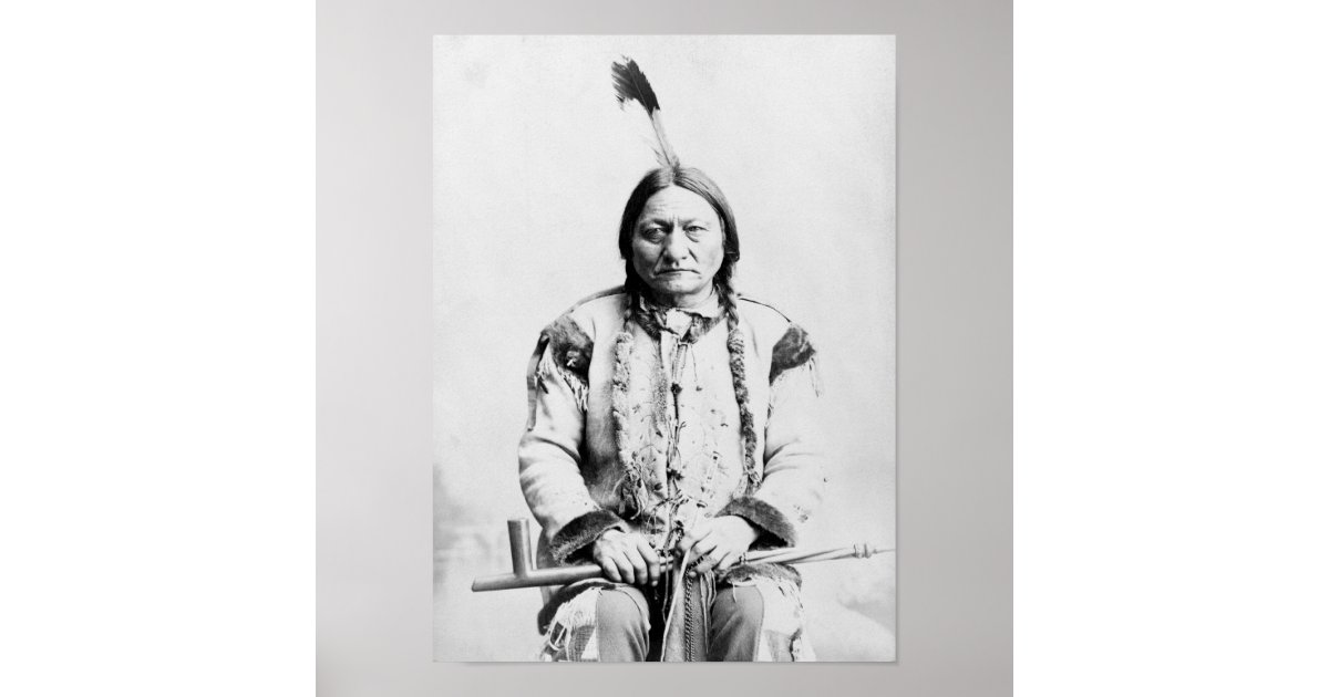 Sitting Bull Poster | Zazzle