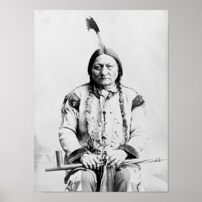 Sitting Bull Poster | Zazzle.com