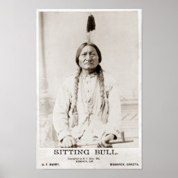 Sitting Bull Poster | Zazzle
