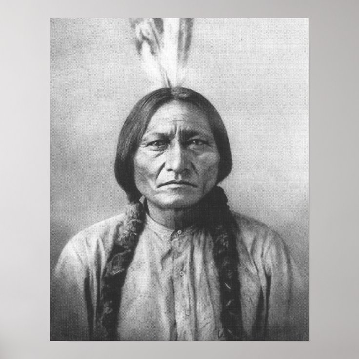 Sitting Bull Print | Zazzle