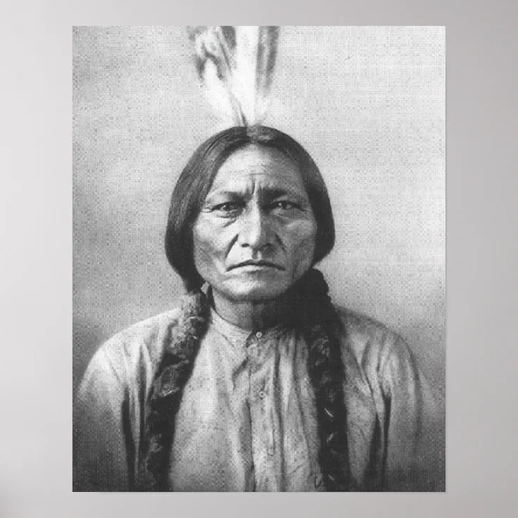 Sitting Bull Print | Zazzle