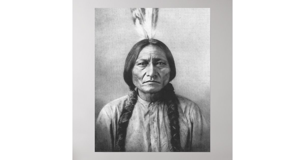 Sitting Bull Print | Zazzle