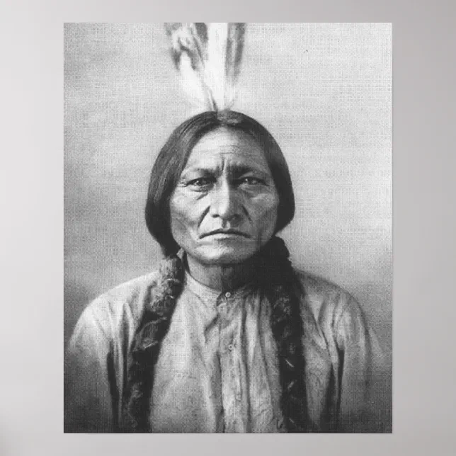 Sitting Bull Print | Zazzle