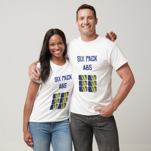 Six Pack Abs T-Shirt | Zazzle