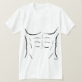 Six-Pack Abs T-Shirt | Zazzle