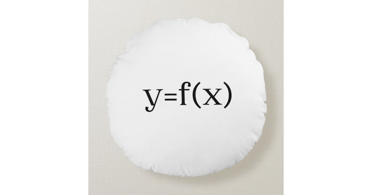 Six Sigma Formula, PROBLEM SOLVING Equation Round Pillow | Zazzle
