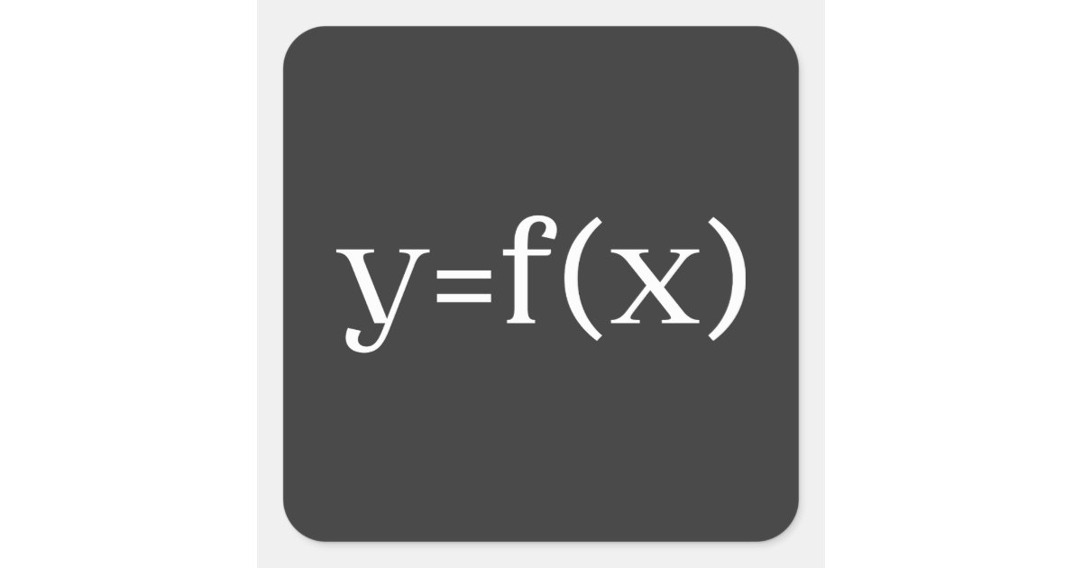 Six Sigma Formula, PROBLEM SOLVING Equation Square Sticker | Zazzle