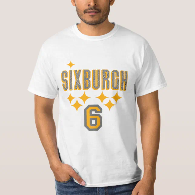 Sixburgh Steelers T-Shirt | Zazzle