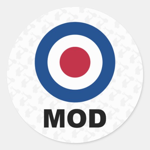 Sixties Mod Target Sticker