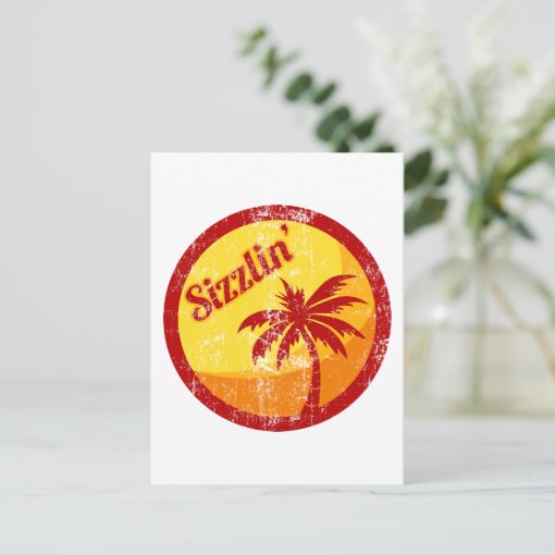 Sizzlin' Postcard | Zazzle