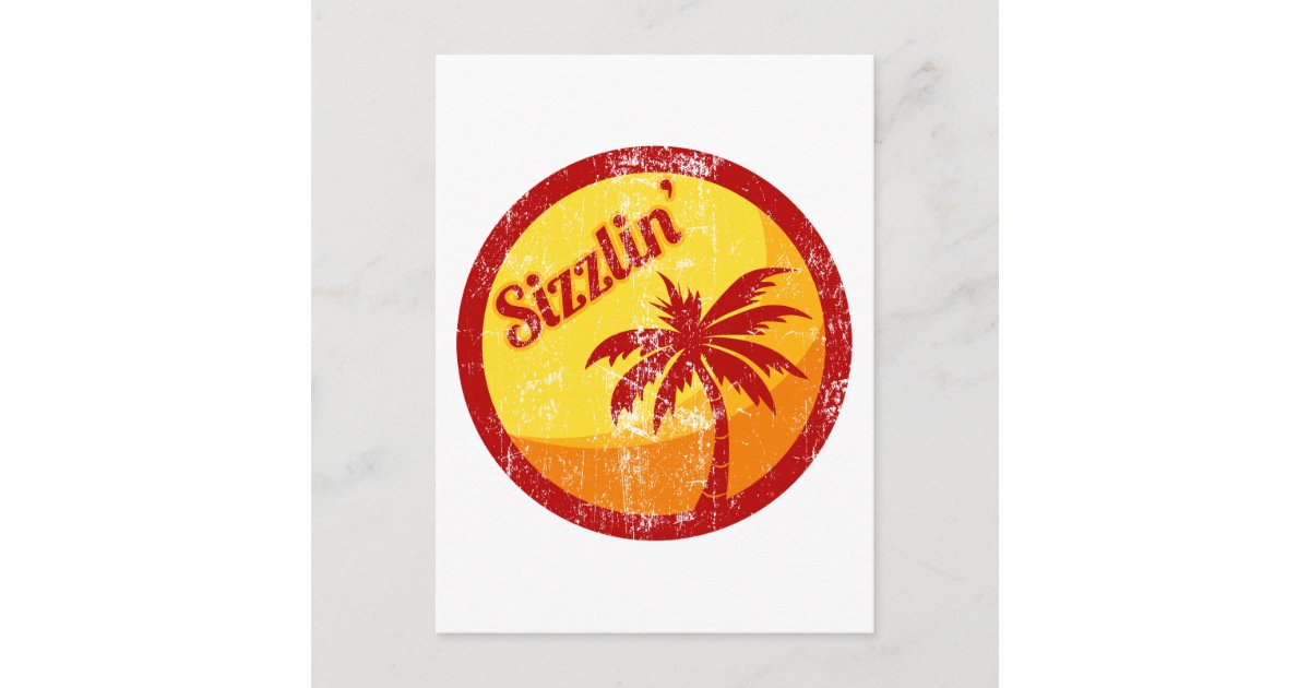 Sizzlin' Postcard | Zazzle
