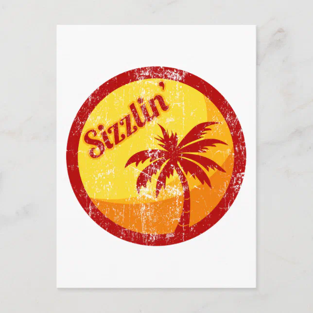 Sizzlin' Postcard | Zazzle