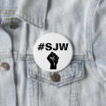 #SJW Social Justice Warrior Button | Zazzle