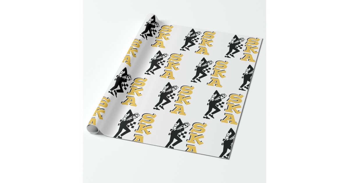 Ska Guy Wrapping Paper | Zazzle