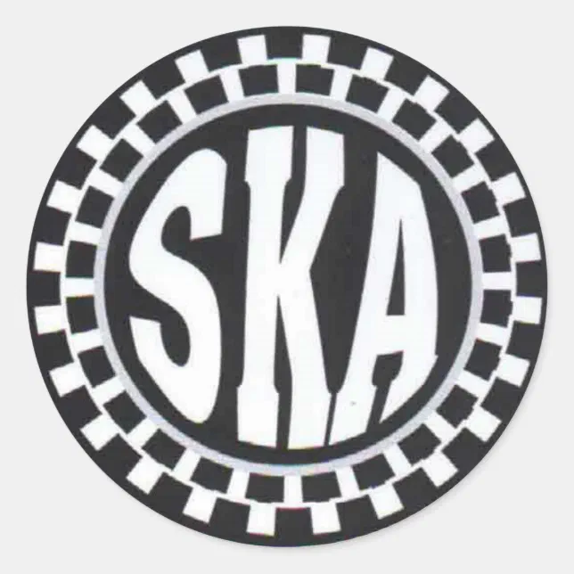 ska sticker | Zazzle