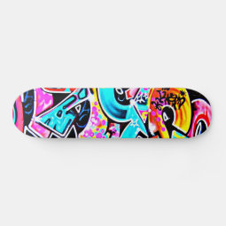 Skateboard-Abstract/Misc Art-Graffiti Gallery 5 Skateboard Deck | Zazzle