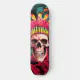 Skateboard Graffiti native american skull | Zazzle